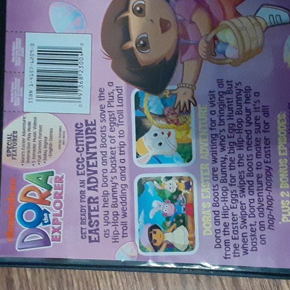 Nickelodeon | Media | Dora The Explorer Easter Adventure Childrens Dvd ...